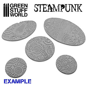 Green Stuff World Rolling Pin - Steampunk 2190