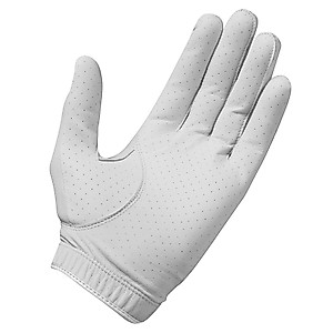 TaylorMade 2021 Stratus Soft Cadet Glove, Large , White