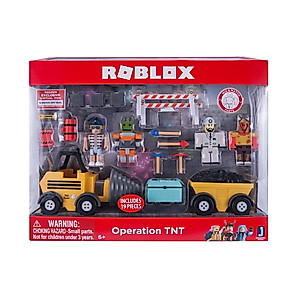 Roblox Action Collection - Operation TNT Playset [Includes Exclusive Virtual Item]