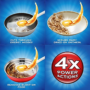 Finish Gelpacs Dishwasher Detergent, Orange Scent, 84 Count