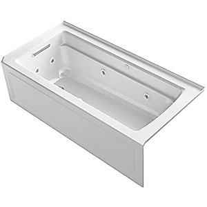 Kohler K-1949-XGHLA-0 Archer Bathtub, White