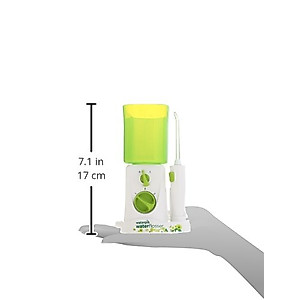 Waterpik Water Flosser for Kids, Countertop Water Flosser for Children and Braces, WP-260, Green