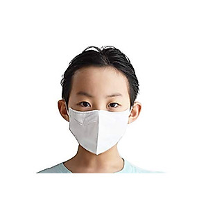 10Pcs AIRQUEEN Korean Nanofiber Filter Childern Mask for kids (White)