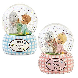 Collections Etc Precious Moments Jesus Loves Me Musical Snow Globe