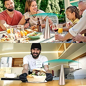 PIAOPIAONIU 3PCS Fly Fan for Table Picnic Fly Fan Outdoor Food Fans for Indoor Outside Meal Table Fly Fan for Restaurant,Home Party