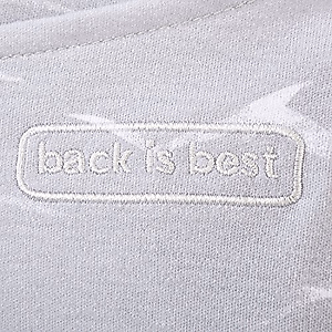 HALO 100% Cotton Sleepsack Swaddle, 3-Way Adjustable Wearable Blanket, TOG 1.5, Grey Birds, Small, 3-6 Months