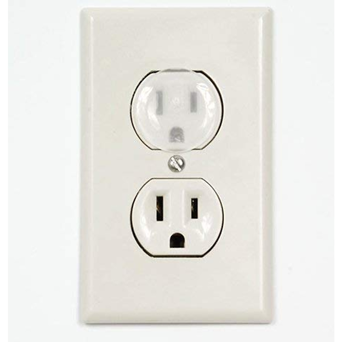 Outlet Plug Covers (32 Pack) Clear Child Proof Electrical Protector Safety Caps - Jool Baby