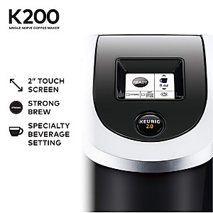 Keurig K200 plus Series 2.0 40 oz Coffee Maker (119256) Black - New