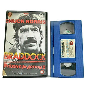 Braddock: Missing in Action 3 (1988) - Action/Adventure - Chuck Norris - Pal VHS