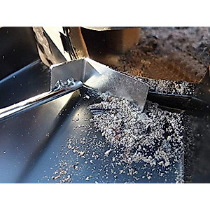 Dracarys 32.5 inch Ash Tool Poker,Wood Burning Stove ash Rake Grilling Accessories Charcoal Garden Tools Grill Poker Cleaning Tools Wood Corner Cleaner