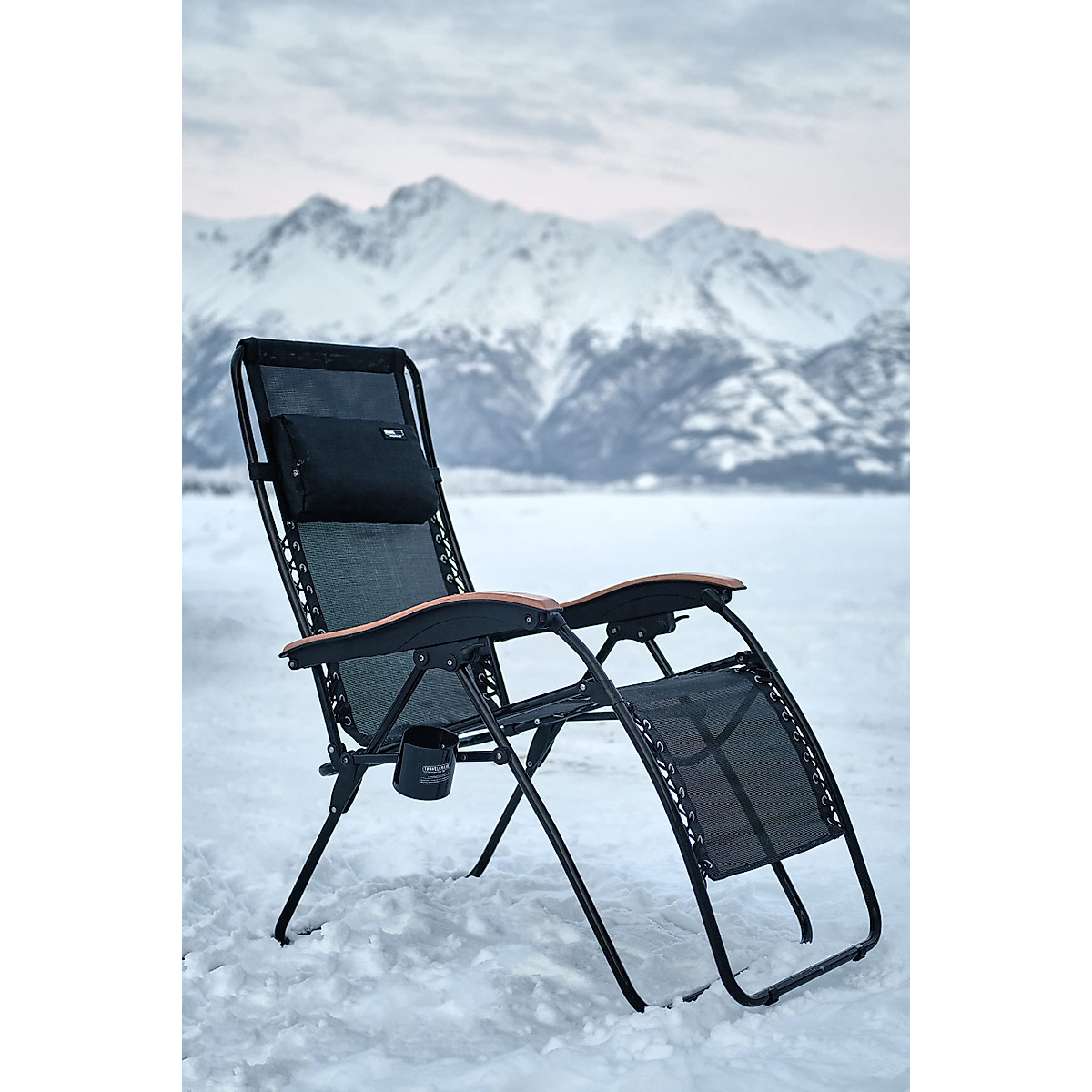Travel Chair 218922 Chair, Lounge Lizard Black
