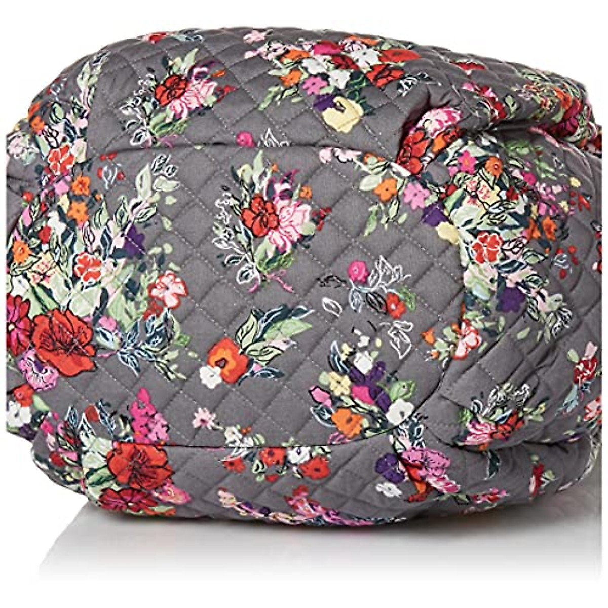 Vera Bradley Women's Cotton Glenna Satchel Purse, Hope Blooms - Recycled Cotton, One Size