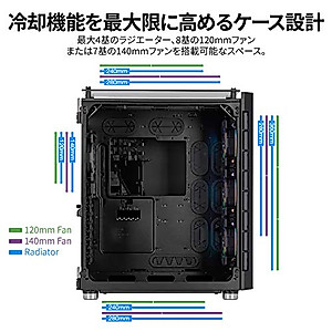 CORSAIR Crystal Series 680X RGB High Airflow Tempered Glass ATX Smart Case, Black