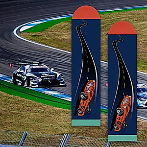 Funny Racing Socks for Men Teen Boys - I’d Rather Be Racing Socks Fun Novelty Cool Crazy Funky Crew Race Socks - Valentines Day Racing Gifts for Speed Racer Lovers Christmas Stocking Stuffers