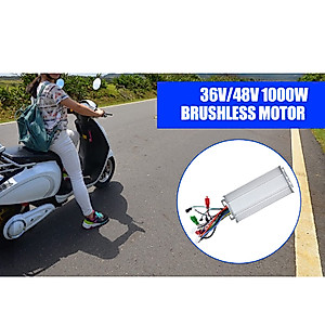Alomejor Electric Scooter Motor 36V/48V 1000W Brushless Motor Controller for Electric Scooter