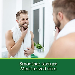 Green Leaf Naturals Aloe Vera Beard Conditioner | 99.75% Organic | Natural Anti-Aging Formula to Hydrate, Soothe & Repair Dry Skin, Irritation, Redness - Tames & Styles - 8oz