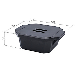 SP BEL-Art Magic Touch 2 HIGH Performance Black ICE Bucket; 2.5 Liter, with LID (M16807-2002)