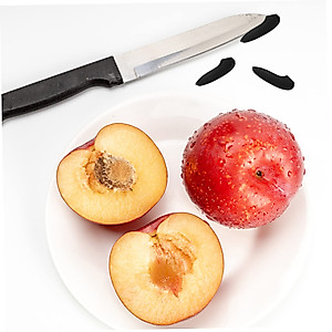 Mobestech 50pcs Tip Set Plastic Sleeves Plastic Cutter Tool Tip Cutter Knife Cover Knives Guards Mercer Knife Guard Black Protective Sleeves Cutters Tip Protective Covers Chef Tip Protector