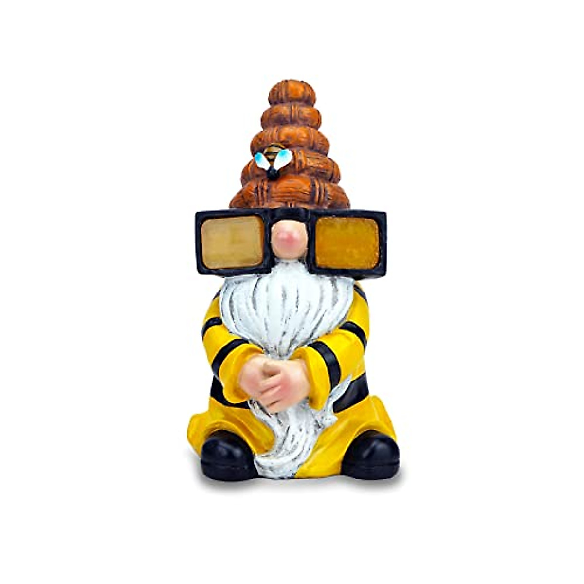 Joint Honglin Gnome Garden Statues and Figurines Outdoor - Sunglasses Funny Gnome Solar Light Outdoor Sculptures Cute Outdoor Decor for Yard Lawn (Sunglasses Gnome)