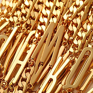 MRSXIA Anklet for Women Gold Initial Sideways Letter C 5MM Cuban Link Curb Foot Chain 18K Gold Filled Dainty Simple Personalized Alphabet Summer Beach Jewelry Birthday Gift