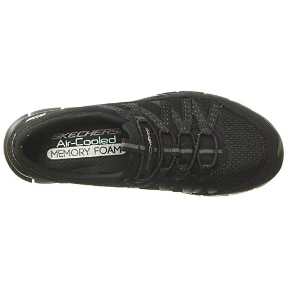 Skechers Women's Gratis-Strolling Sneaker, BBK, 9 M US