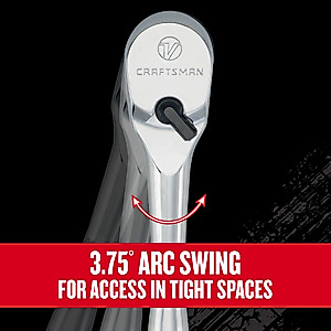 CRAFTSMAN 1/2 DR 96T RATCHET (CMMT86331V)