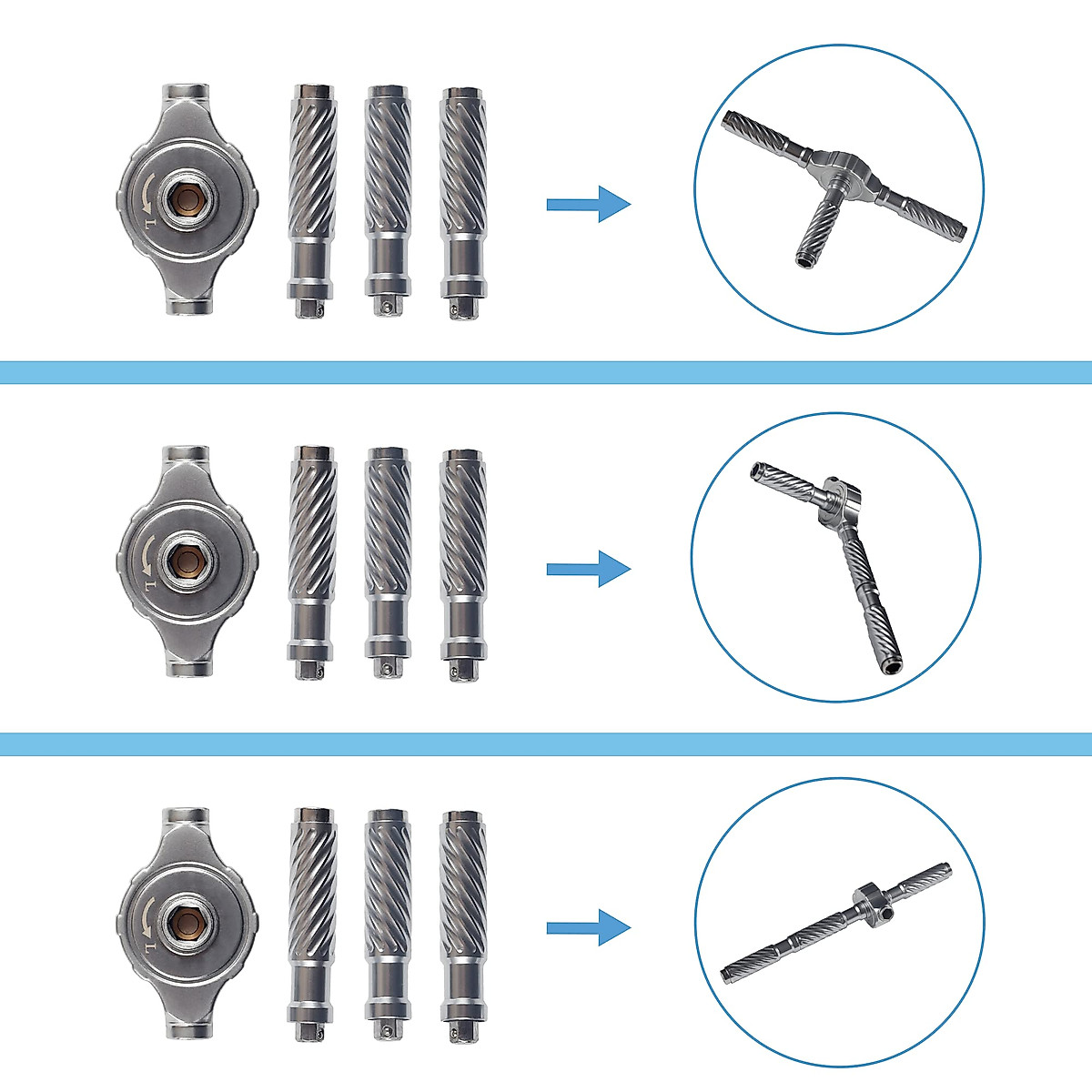 KER 30 in 1 T-Type Ratcheting Screwdriver Set with Magnetic Driver Kit - Versatile and Portable Tool Set for Daily Maintenance of Household Appliances, Bicycles, TVs, and Electric Sockets
