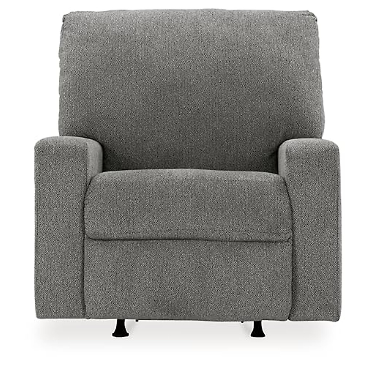 Signature Design by Ashley Deltona Casual Manual Rocker Recliner, Gray