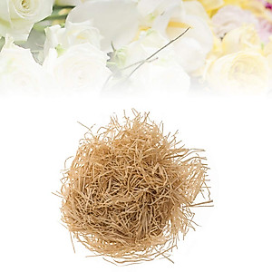 Amosfun Crinkle Cut Paper Shred Filler (1/25 LB) Shredded Paper Filler Gift Wrapping Gift Packing and Baskets Filling Packaging Box Accessories