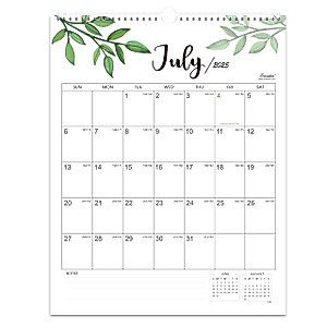 2023-2024 Calendar - Vertical Wall Calendar 2023-2024, Jul. 2023 to Dec. 2024, 12" x 17", Monthly Calendar 2023-2024 with Julian Date, Perfect for School, Office & Family.