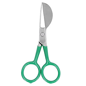 Carpet Cutter, Easy To Grip Ergonomic Handle Stainless Steel Duckbill Shaped Tufting Carpet Scissors for Decal Work for Rug Making