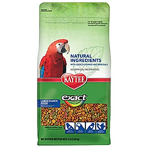 Kaytee Exact Rainbow with Natural Colors Large Parrot