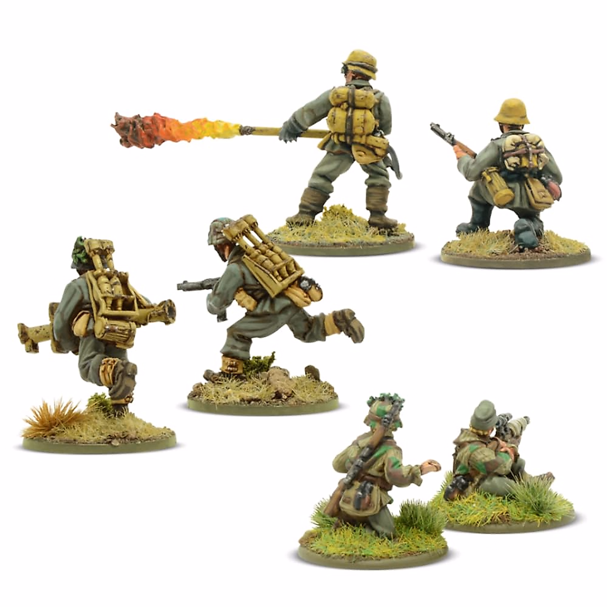 Warlord Games German Army Weapons Teams - 28mm Scale Miniatures for Bolt Action Highly Detailed World War 2 Miniatures for Table-top Wargaming