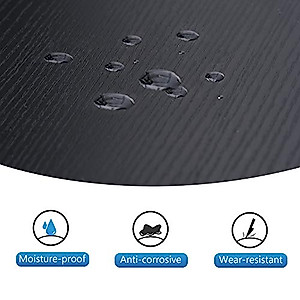 ivinta Modern L-Shaped Computer Office Desk, Gaming Corner Desk with Monitor Stand, Home Office Study Writing Table Workstation for Small Spaces