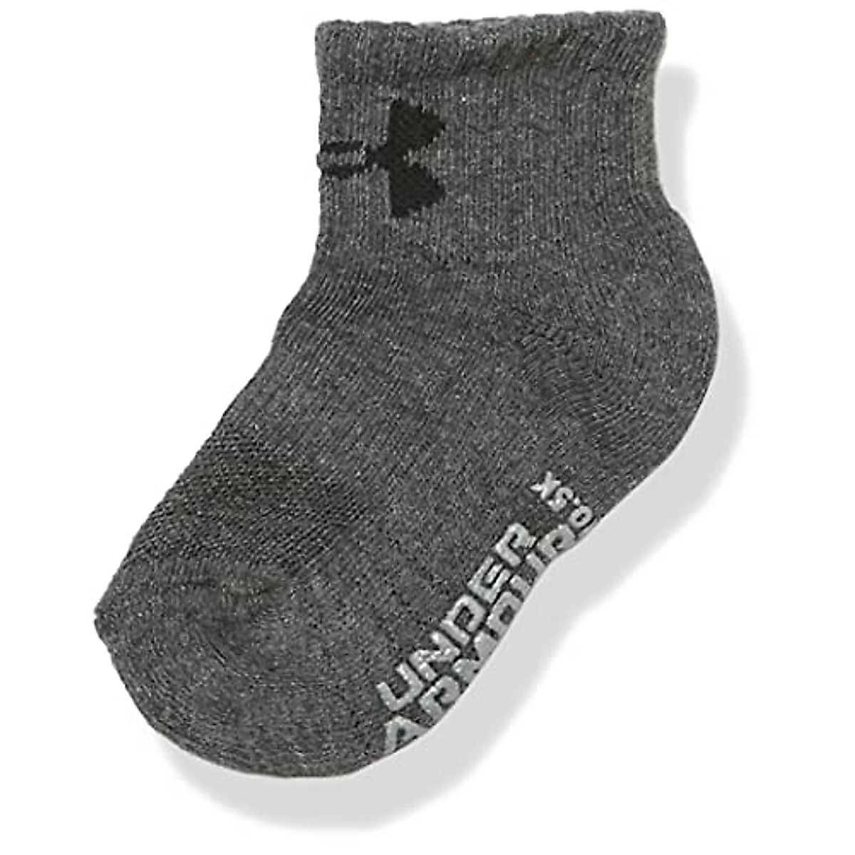 Under Armour boys Multi Pack Quarter Sock, Red, 2-4T US