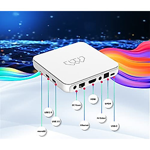 Android TV Box by Translite Global TL-4KBR, 4K UHD Google Certified, Netflix, Prime Video pre-Loaded, Android 11 OS, Amlogic S905X4 with Google Assistant, BT 5.0 & Dual-Band Wi-Fi 2.4G 5G