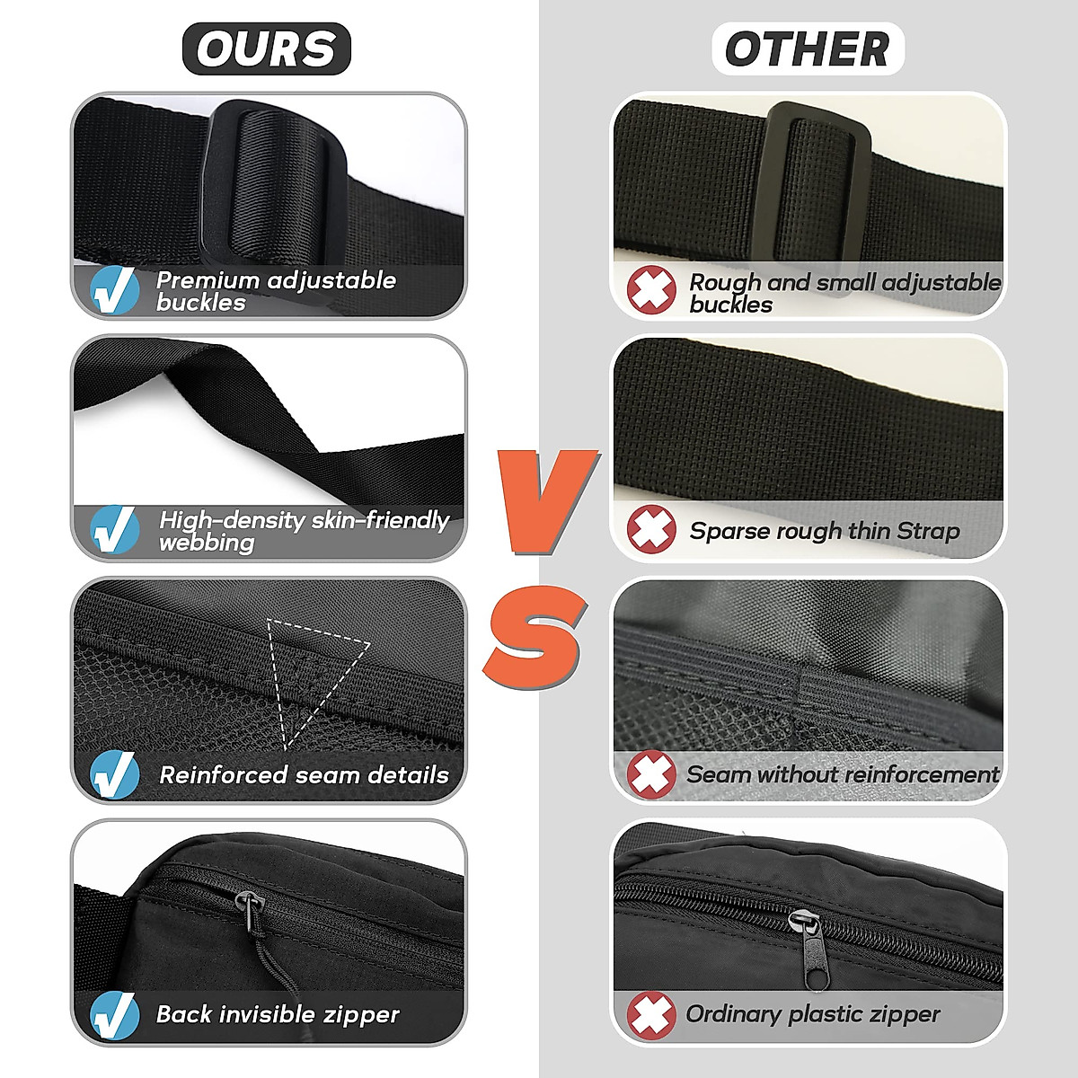 Everywhere Belt Bag with Card Holder Wallet for Women, Fanny Pack Crossbody Bags with Longer-length Adjustable Strap, Unisex Fashion Waist Packs for Workout Travelling Running (Pink)