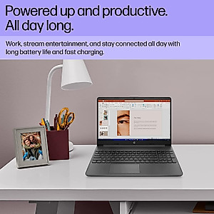 HP 15.6 FHD Flagship Business Laptop, Intel 4-Core i3-1215U up to 4.4GHz (Beat i5-1155G7), 16GB RAM, 1TB NVMe SSD, Fast Charge, Numpad, Bluetooth, Wi-Fi, HDMI, Windows 11,w/GM Accessory, Gray