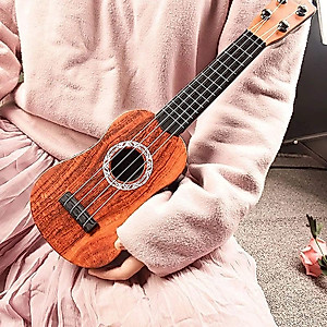 WhiteMyrtle Kids Ukulele Toys 16.5 inch Mini Guitar, Musical Toy Children Musical Instrument Educational Toys for Beginner,for Beginners Toddlers Ages 3+ Boys Girls