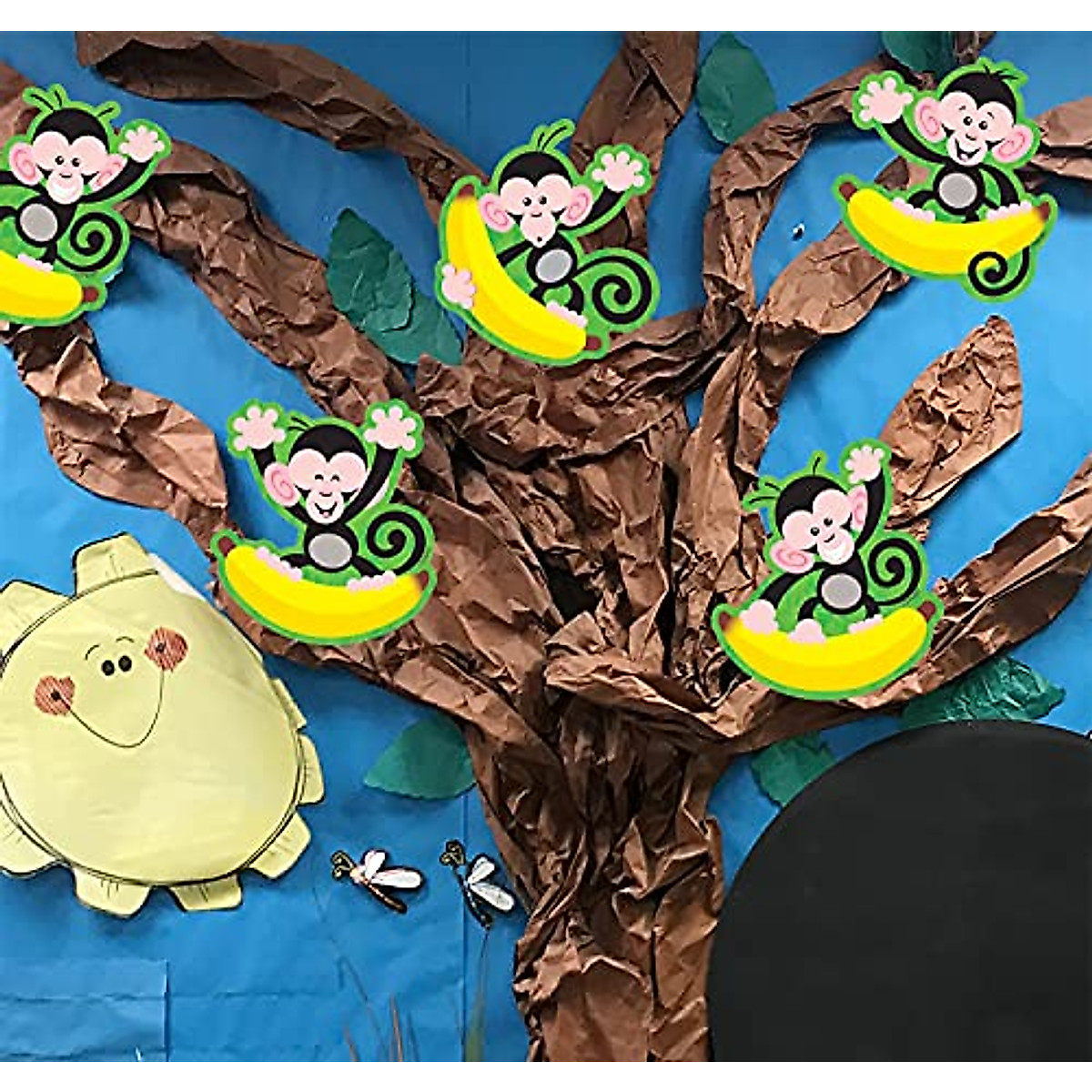 Monkey Cutouts & Name Tags: Classroom Decor & Party Supplies