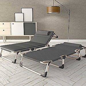 ABaippj Zero Gravity Recliner - Reclining Outdoor Sun Lounger - Relaxer Chair for Patio Decking Gardens Camping