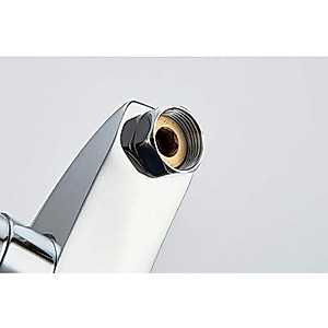 Kitchen Taps Brass Hot and Cold Bath Faucet Bathroom Faucet Set Bathroom Mixer with Hand Spray Shower Mixer Taps Bathtub Faucet