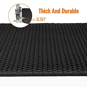 Conlun Cat Litter Mat Cat Litter Trapping Mat, Honeycomb Double Layer Design, Urine and Water Proof Material, Scatter Control, Less Waste，Easier to Clean,Washable