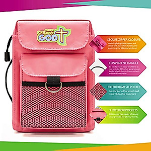 Children's Bible Cover - Pink - Medium Size