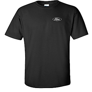 Fair Game Ford Performance Logo T-Shirt GT Racing Design Mustang Mach 1-Black-XL