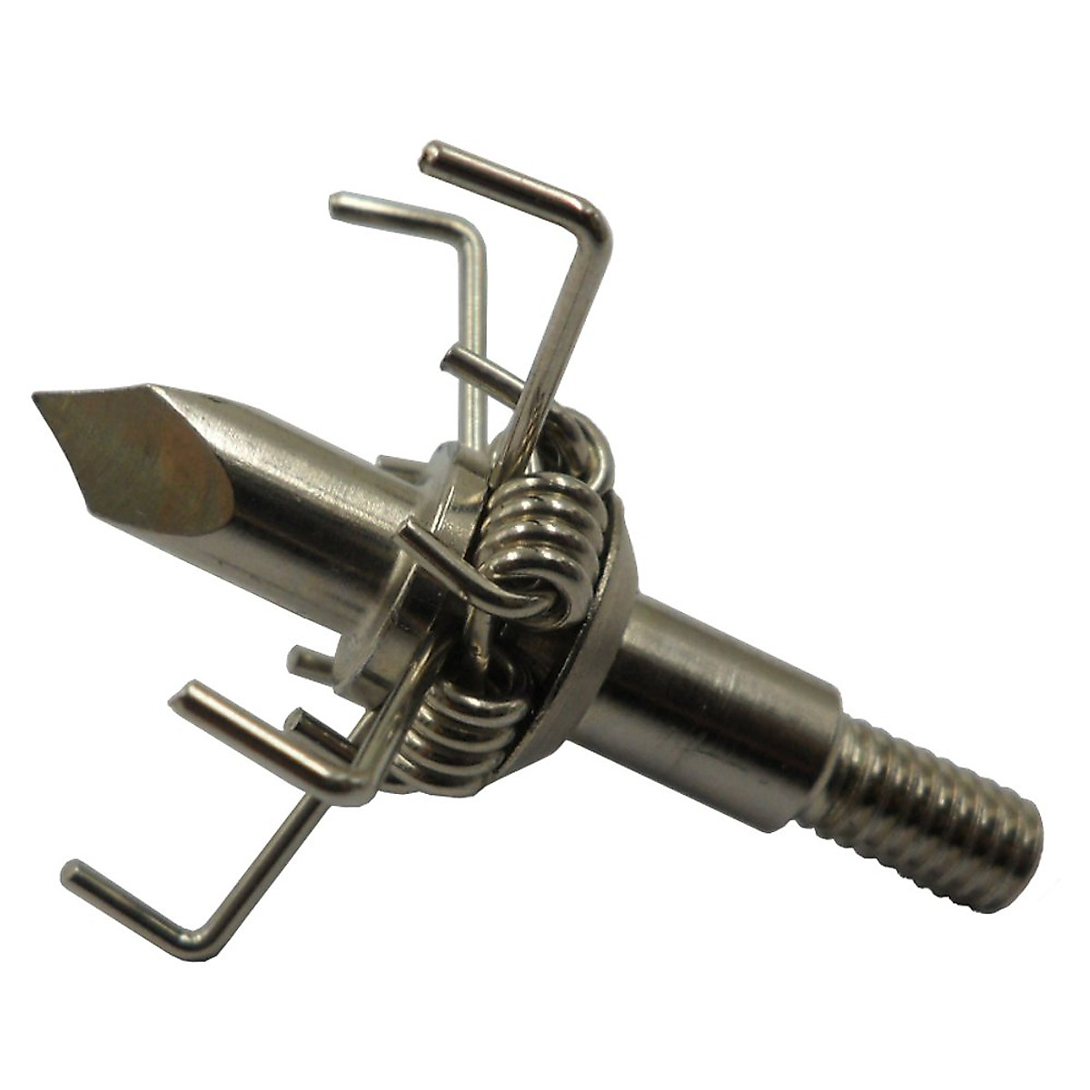 e5e10 12PK Archery Judo Broadheads Points Tips 100Grain Paw Point Arrowheads for Hunting Small Animals (Sharphead)