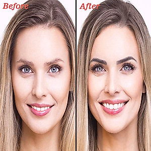 Eyebrow Stencil,20 Fashionable Styles Eyebrow Shaper Kit for Women Reusable Eyebrow Template 3 Minutes Makeup Tools for Eyebrows