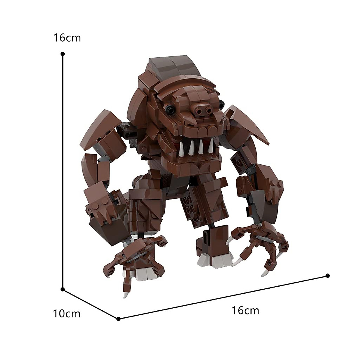 Monster Rancor Building Block Toys, Star Action Figure Model Jabba The Hutt's Pet, Movie Character Restoration (459 Pieces) (Rancor)