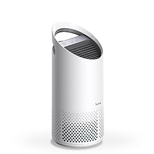 TruSens Air Purifier with UV-C Light + HEPA Filtration | Small | Portable Handle | Simple Touch | Speed Control | White