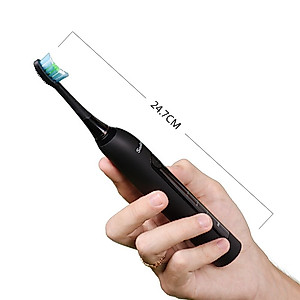 Electric Toothbrush 4Pcs Replacement Brush Heads, Black (4Pcs Cleaning Brush Heads)